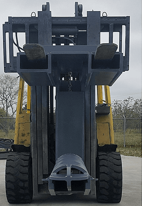 Fork-Mounted Under-Slung Coil Rams