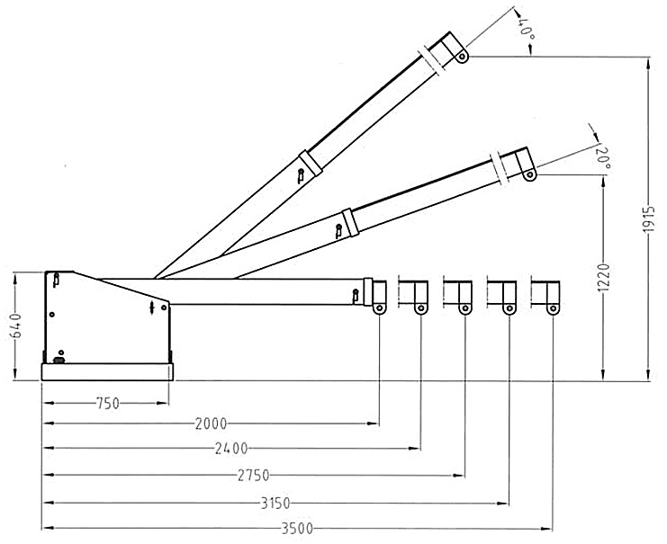 crane-booms-and-telescopic-extensions | Fork-Co